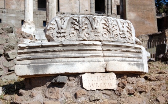 Il Foro Romano: Rostri imperiali, Miliarium Aureum e Tempio del Divo Giulio